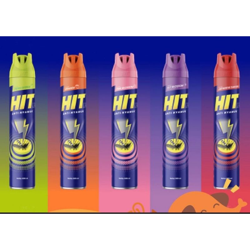Jual Hit Spray Anti Nyamuk 600ml | Shopee Indonesia