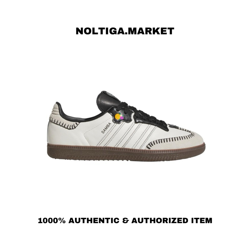 Jual Adidas Samba OG Halloween Cloud White Original Resmi - JI3931 ...