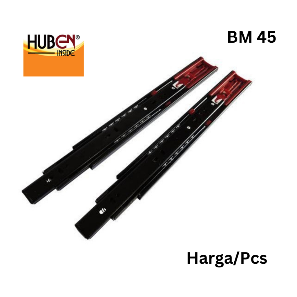 Jual Rel Laci HUBEN Slowmotion / Slow Motion Full Extension BM-45 ...