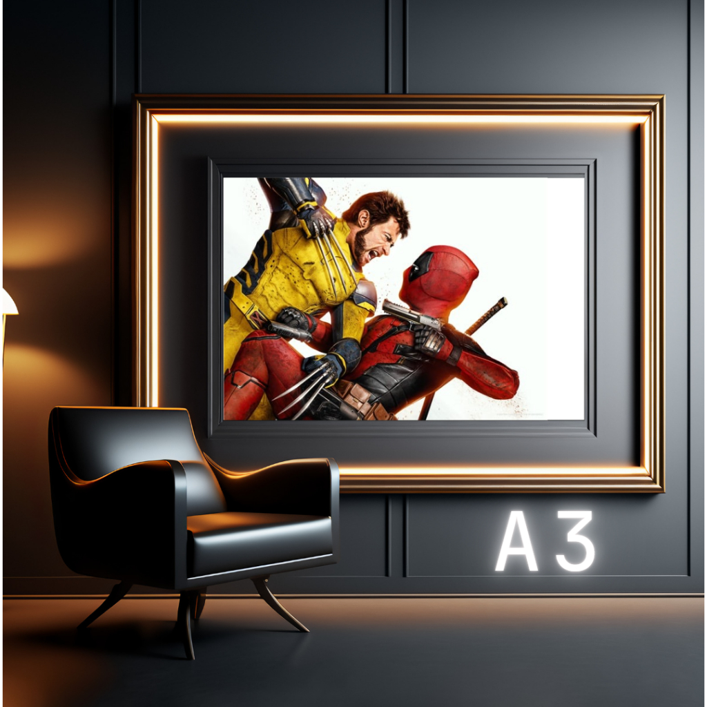 Jual Murah | Poster MARVEL Deadpool & Wolverine A3 | MCU | Marvel ...