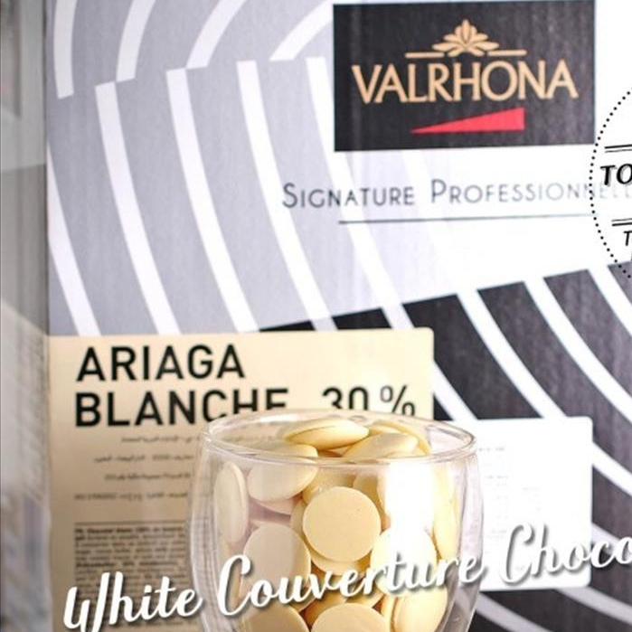 Jual Valrhona Ariaga Blanche 30% 250gr White Couverture Chocolate ...