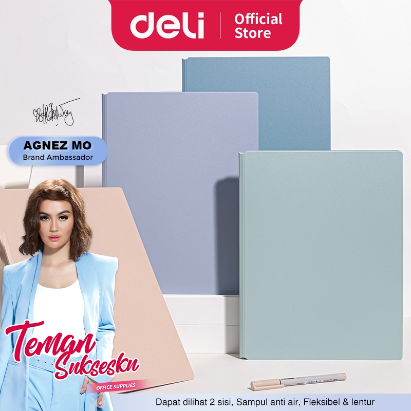 Jual Deli Map Dokumen / Display Book A4 PQ606 | Shopee Indonesia