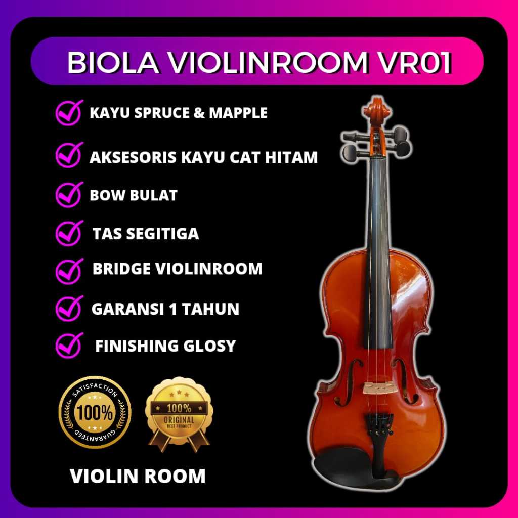 Jual BIOLA VIOLINROOM VR01 | Shopee Indonesia