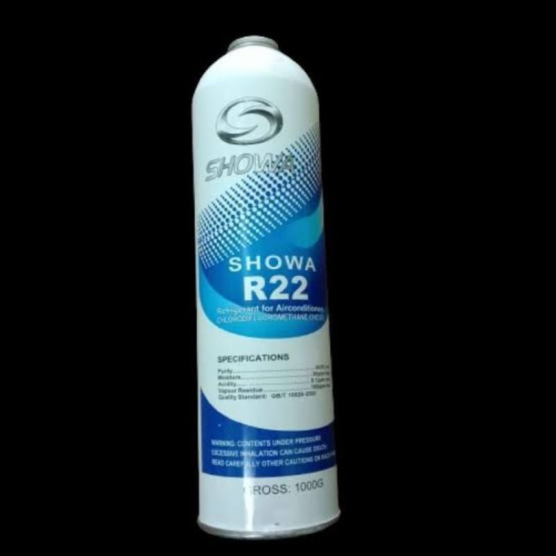 Jual FREON AC SHOWA R22 Kaleng ukuran 1 KG | Shopee Indonesia