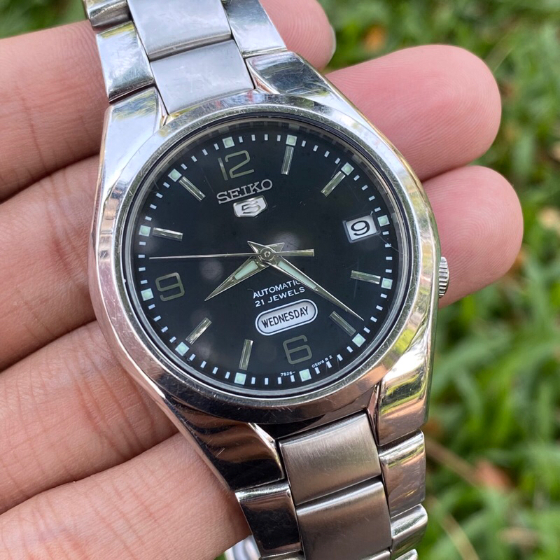 Jual jam tangan Seiko 5 SNK623K1 Automatic japan caliber 7S26 jadul vintage pria kuno antik ...