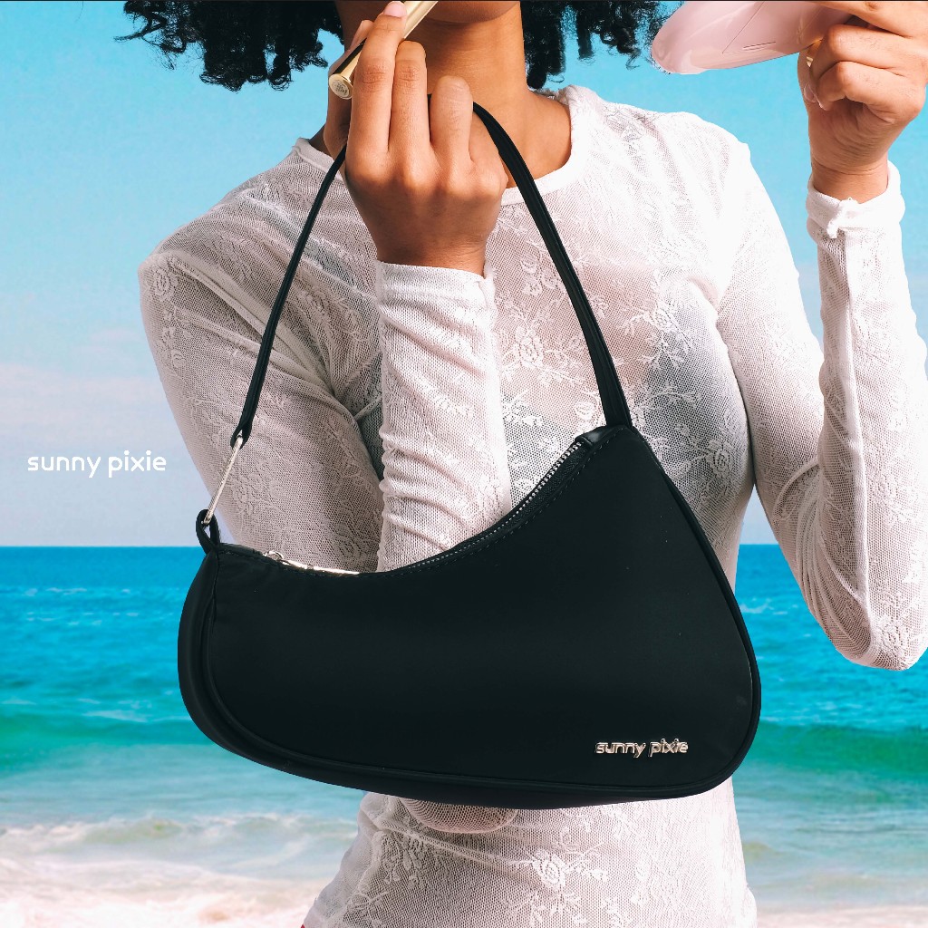Jual Sunny Pixie - Petal Bag - Black | Shopee Indonesia