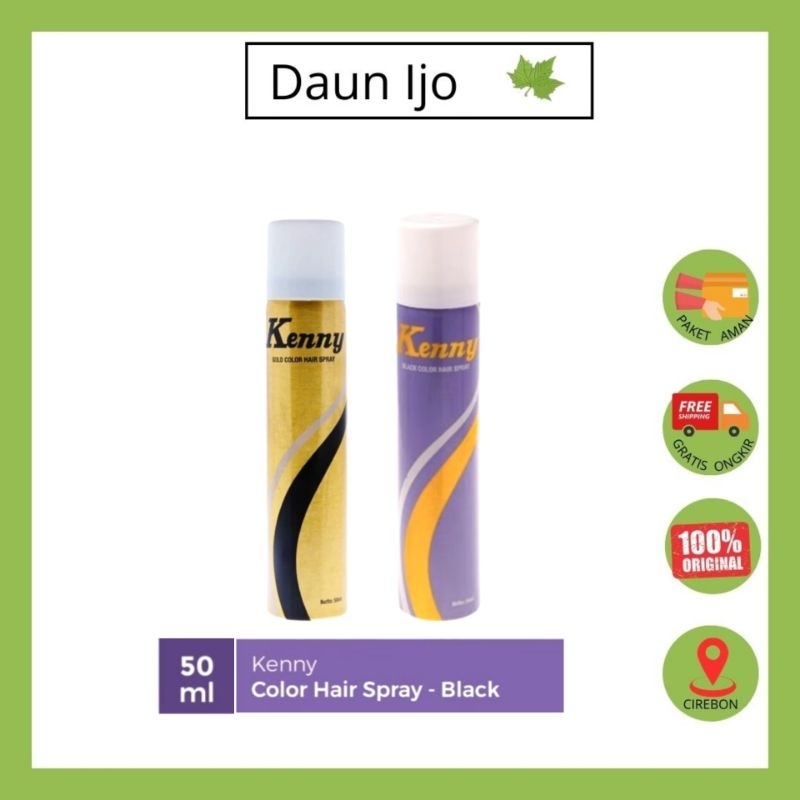 Jual Kenny Hairspray Colour Warna 50ml (Pewarna Rambut Sementara ...