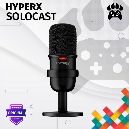 Jual HyperX SoloCast USB Gaming Microphone Solo Cast Hyper X Solocast | Shopee Indonesia
