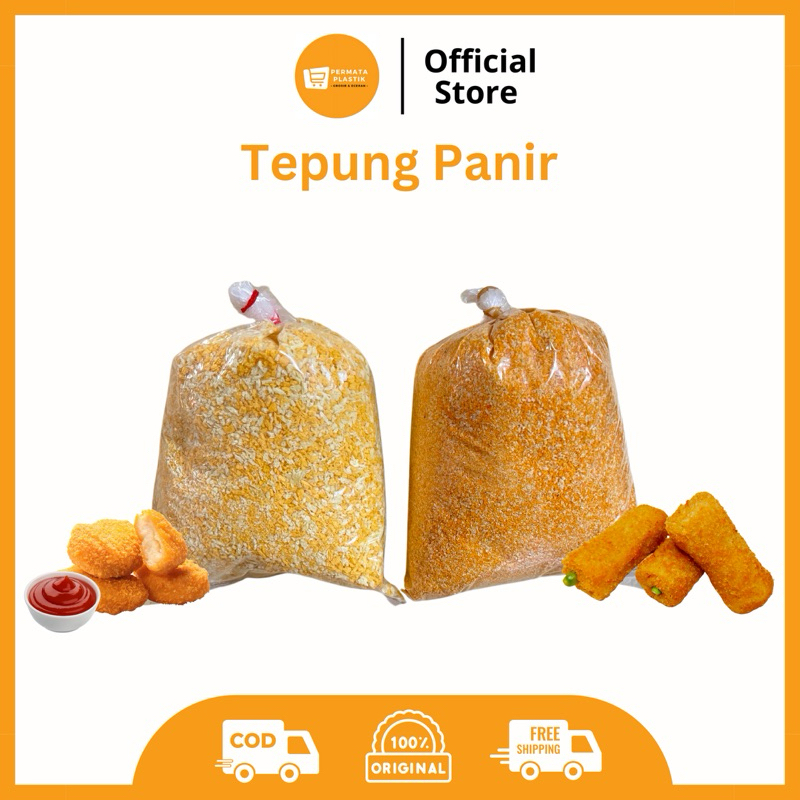 Jual Tepung Roti Panir Bread Crumps Bisa Untuk Risoles, Naget, Nugget ...