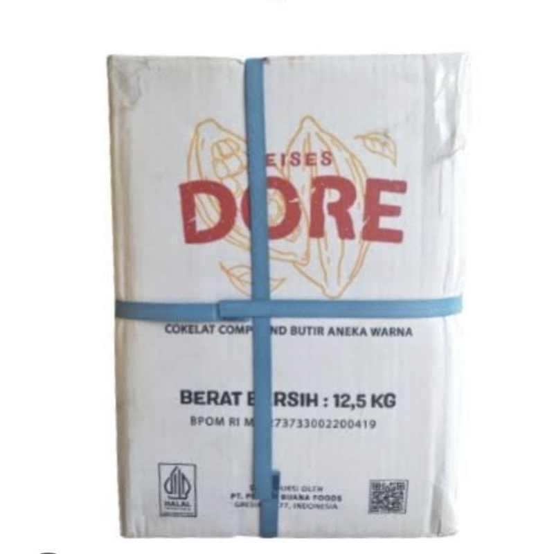 Jual Meses coklat dore 1 dus isi 12,5kg | Shopee Indonesia