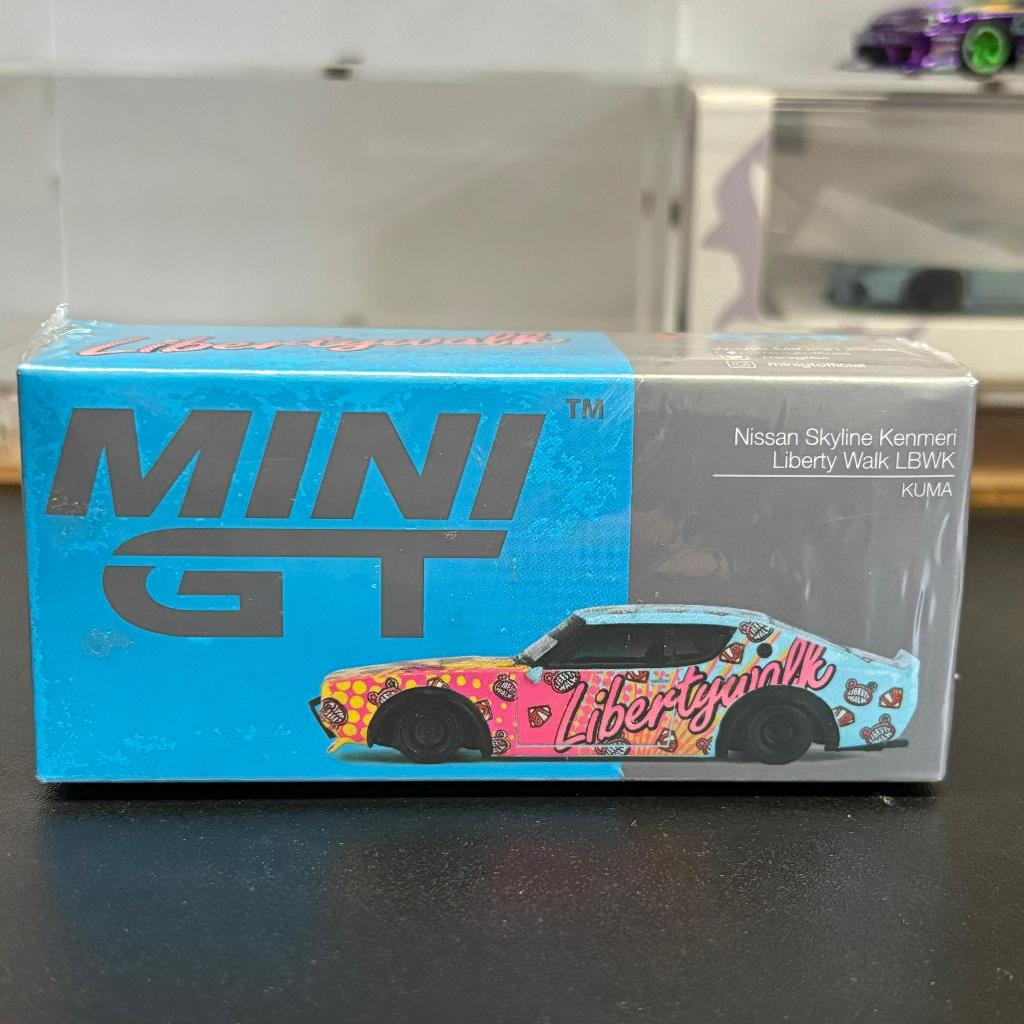 Jual Mini gt 698 Nissan skyline kenmeri Liberty walk Lbwk Kuma | Shopee ...