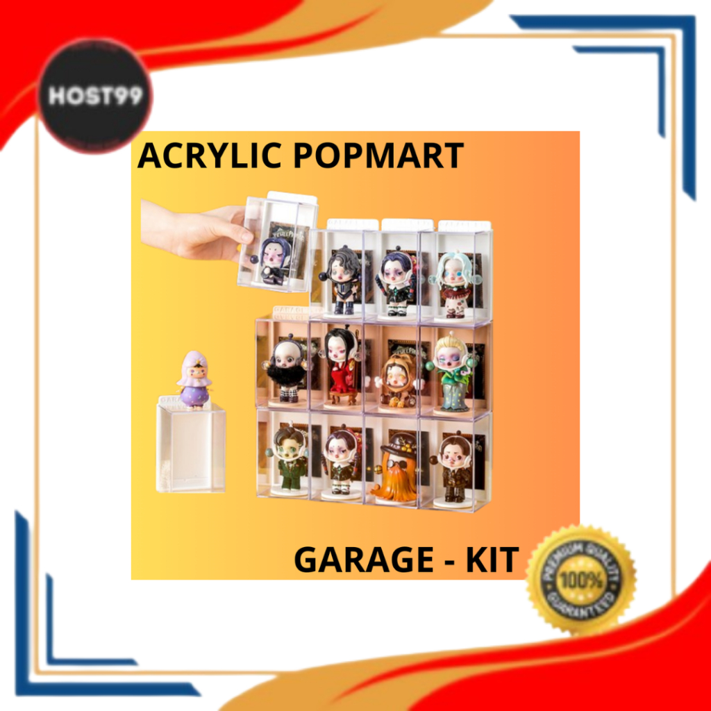 Jual AKRILIK DISPLAY POPMART BENING BRICKS ACRYLIC FRAME DISPLAY BOX ...