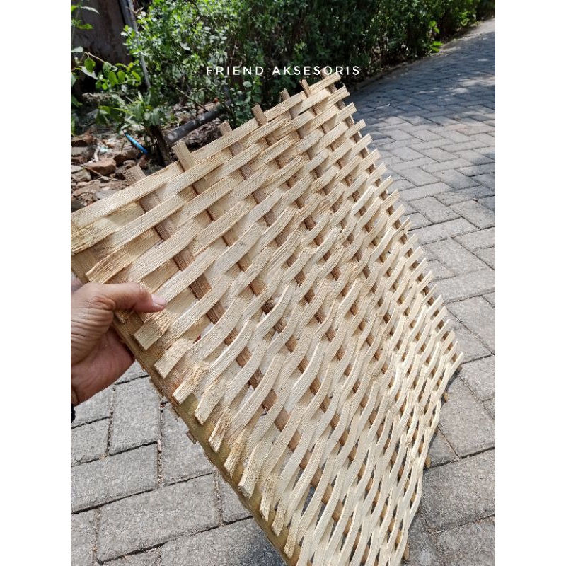 Jual Anyaman Bambu Sesek Dekorasi Rumah, Dinding dan Dekorasi Foto ...