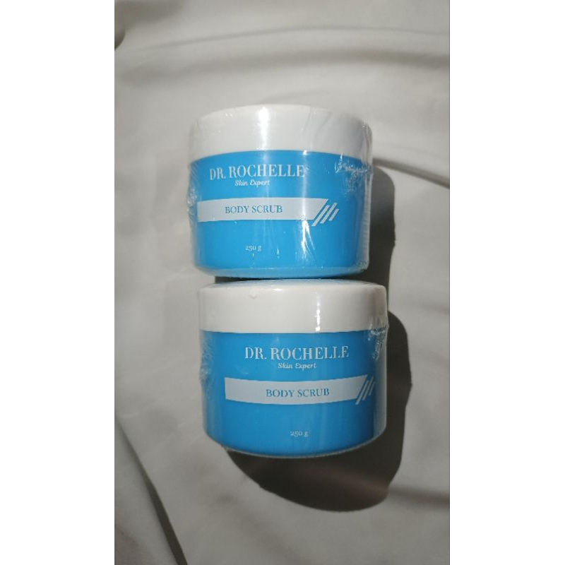 Jual DR Rochelle Body Scrub 250 gr / Mengangkat Sel Kulit Mati dan ...