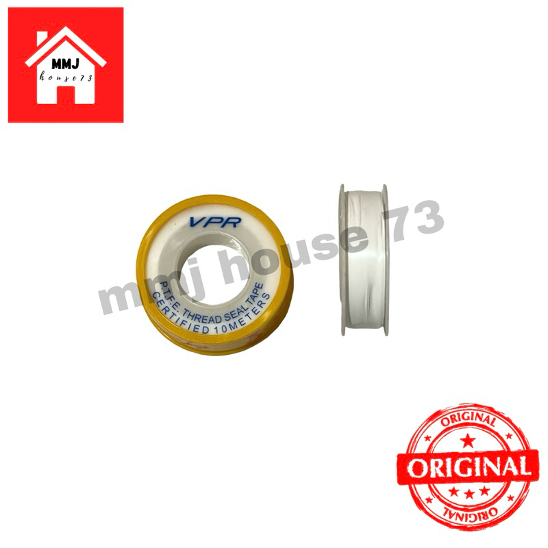 Jual Sealtape Kran/Pipa Air VPR 12 mm x 10M | Shopee Indonesia