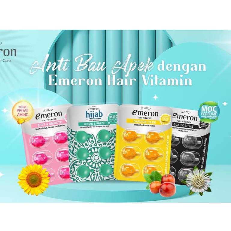 Jual Emeron Hair Vitamin Sachet Isi 6pcs | Shopee Indonesia
