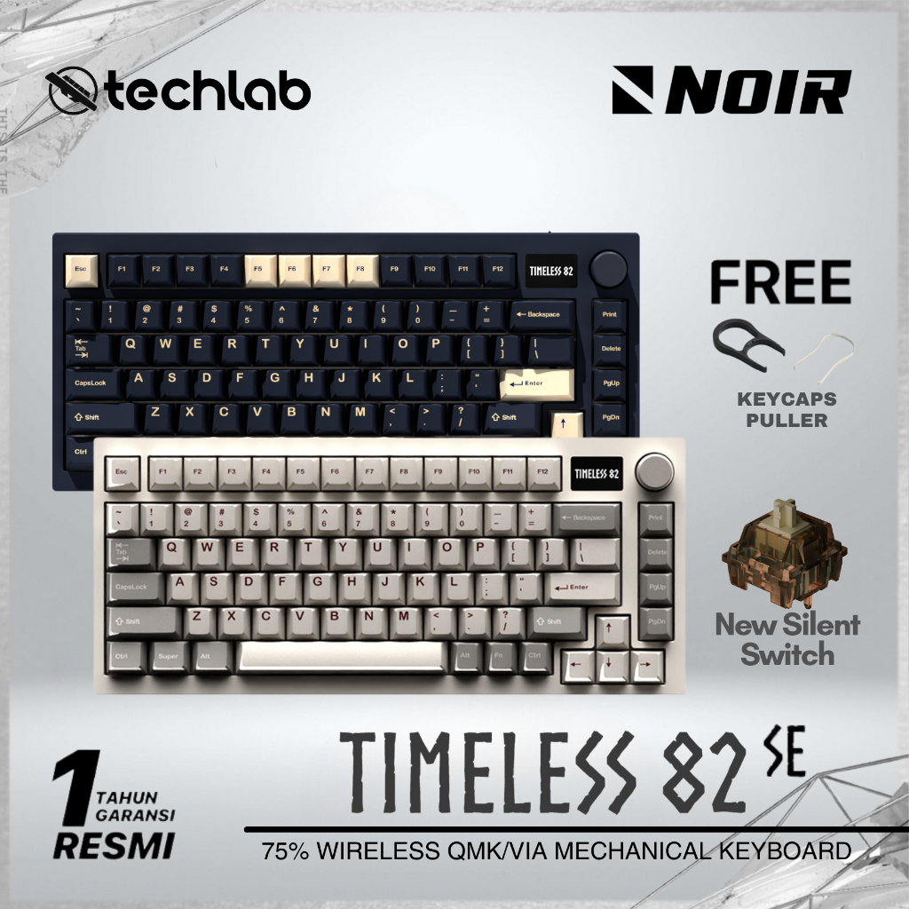 Jual Noir Timeless82 / Timeless 82 V2 SE / Special Edition Wireless ...
