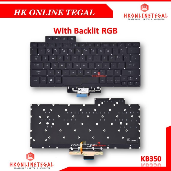 Jual Keyboard Laptop Asus ROG Zephyrus G14 GA401 GA401I GA401IV GA401Q ...