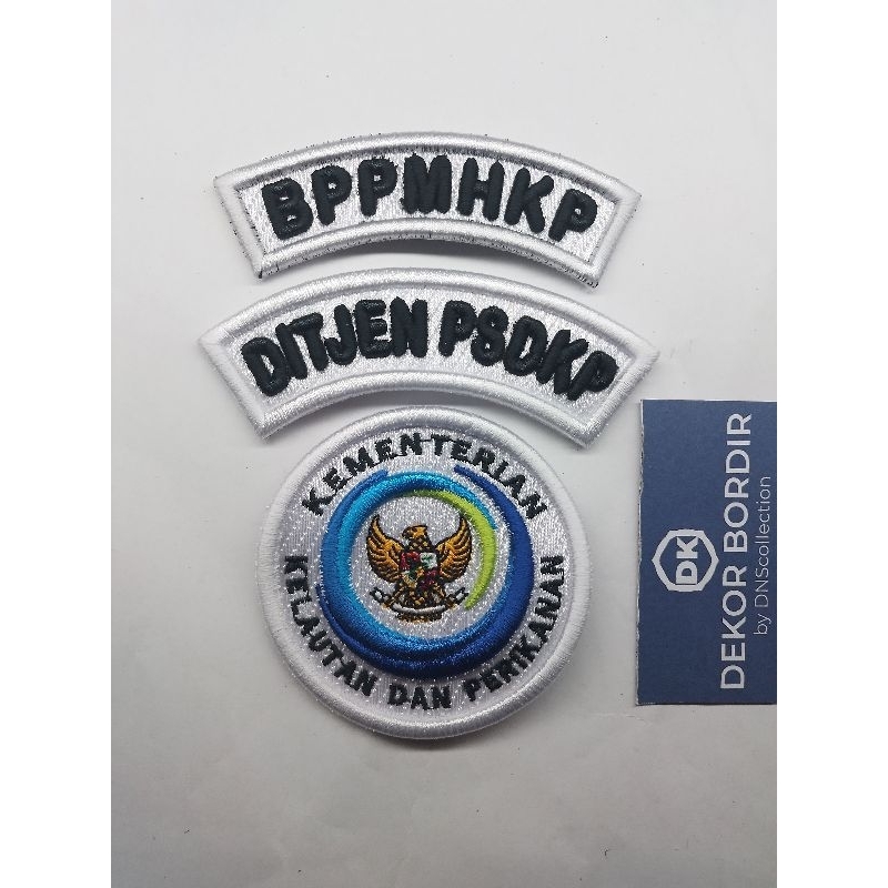 Jual LOGO BORDIR KKP TIMBUL / PSDKP | Shopee Indonesia