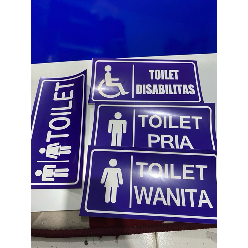 Jual SIGN SETIKER TOILET PRIA, WANITA,dll | Shopee Indonesia