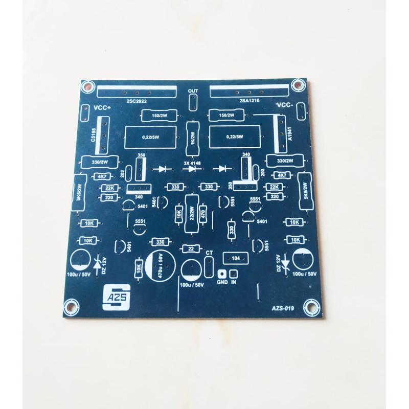 Jual PCB TBM Power Amplifier Thunder Black Makasar Flat AZS 019 ...