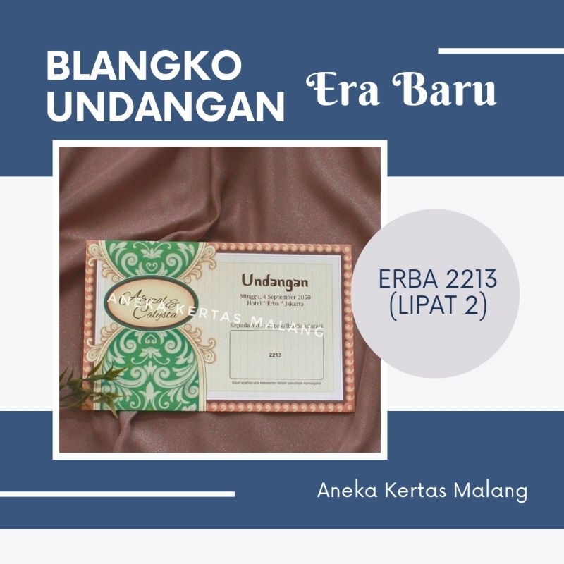Jual Undangan Erba 2213 (Cek Deskripsi) | Shopee Indonesia