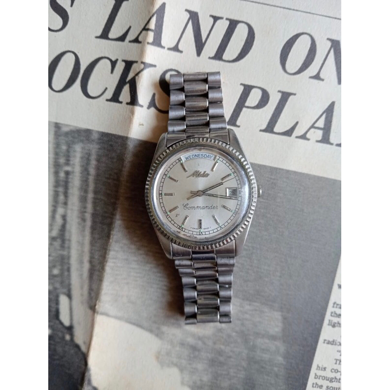 Jual Mido commander president Day date 8223 | Shopee Indonesia