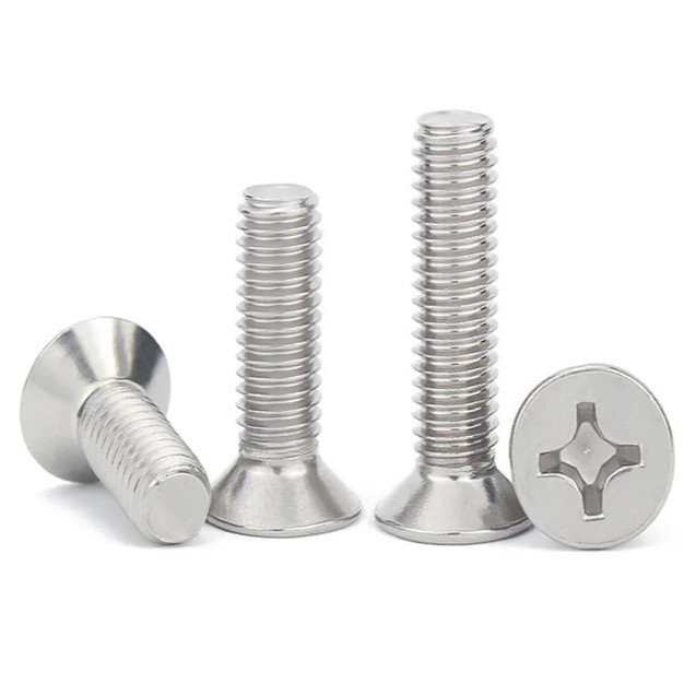 Jual SCREW SS304 JF M4X4 CROSS FLAT HEAD BAUT HIGH 4MM 0.4CM 4 MM | Shopee Indonesia