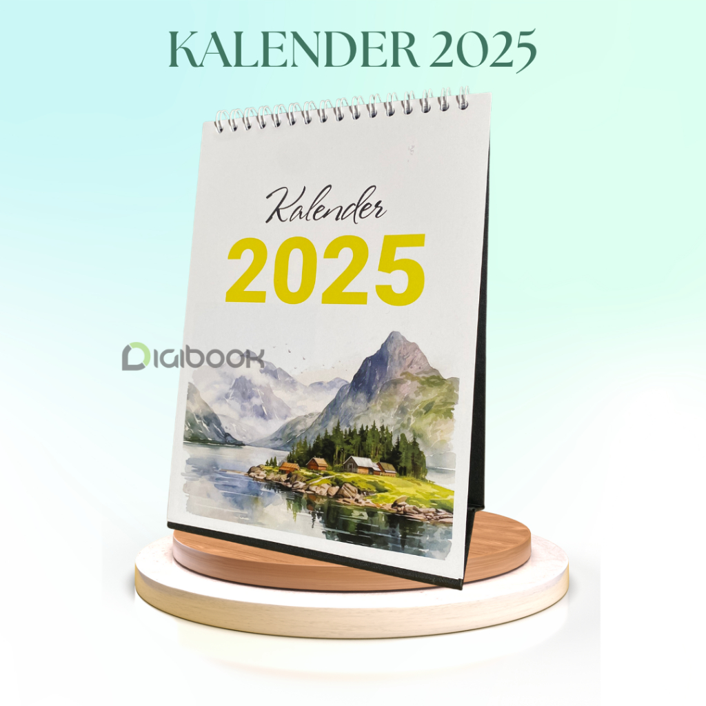 Jual Kalender Meja 2025 Custom / Cetak Kalender Meja 2025 Murah ...