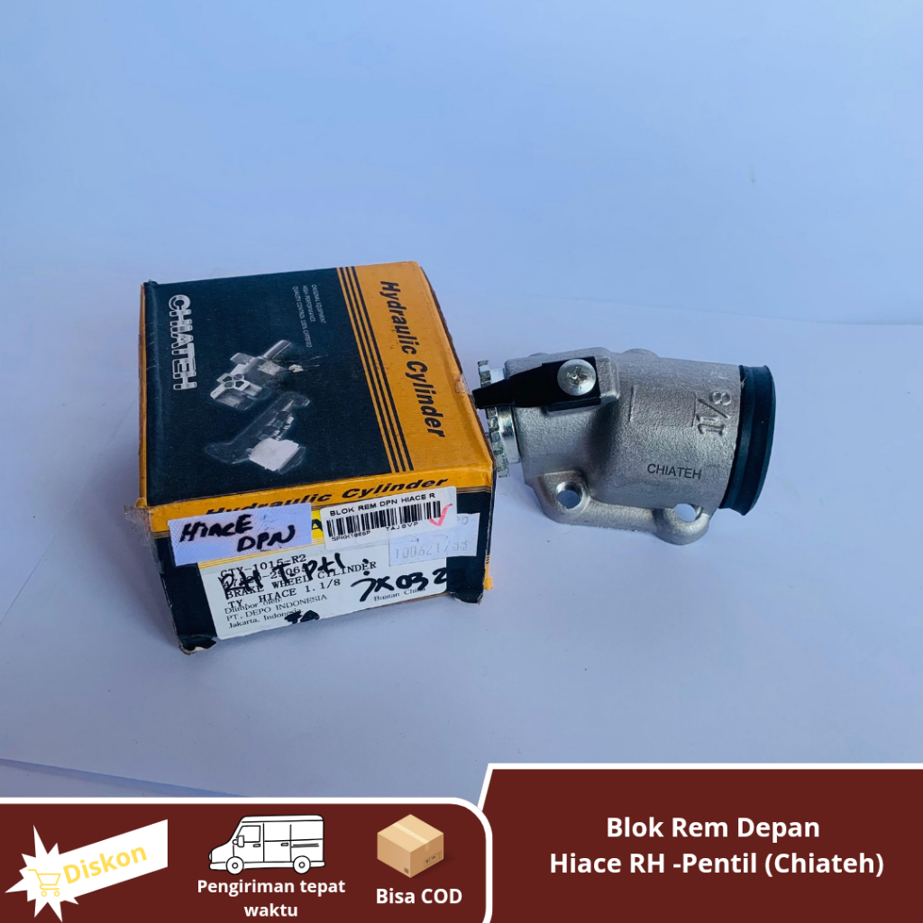 Jual Whell Cylinder RH Master Bak Blok Rem Depan Kanan Toyota Hiace ...