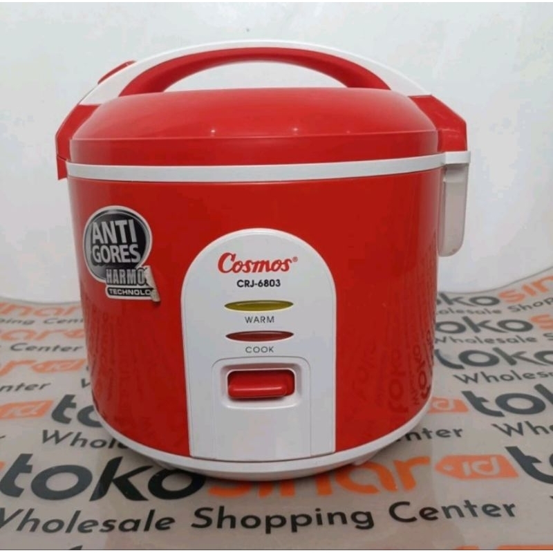 Jual PENANAK NASI SERBAGUNA COSMOS CRJ 6803 rice cooker magic com magic ...