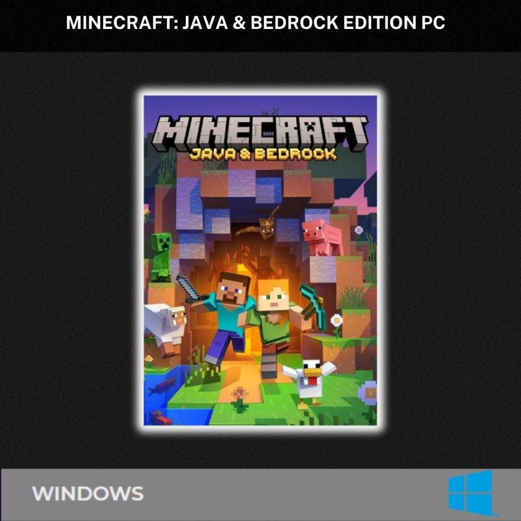 Jual Minecraft: Java & Bedrock Edition PC | Shopee Indonesia