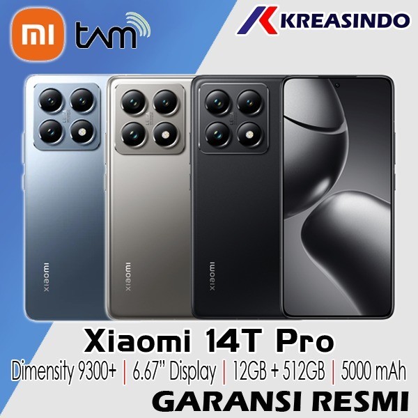 Jual XIAOMI MI 14T PRO 5G 12/512 Ram 12GB Internal 512GB Garansi Resmi ...