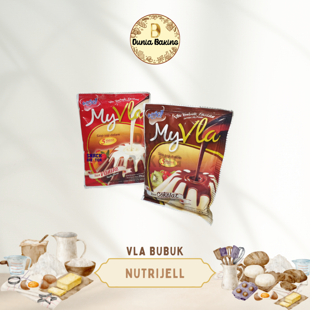 Jual Nutrijell my vla rasa coklat dan vanilla - Nutrijell my vla ...