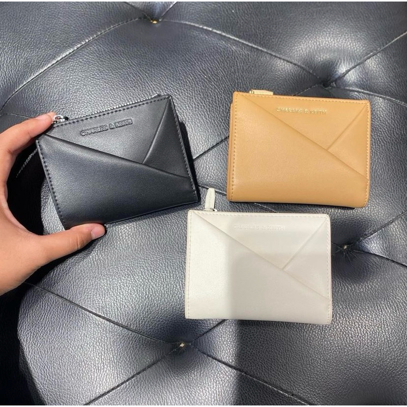 Jual Dompet Top-Zip Midori Geometric CK Charles & Keith Original ...