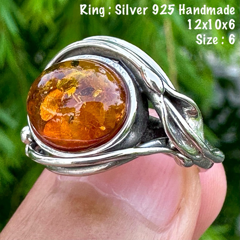 Jual Cincin Batu Akik Natural Amber (asli alam) | Shopee Indonesia