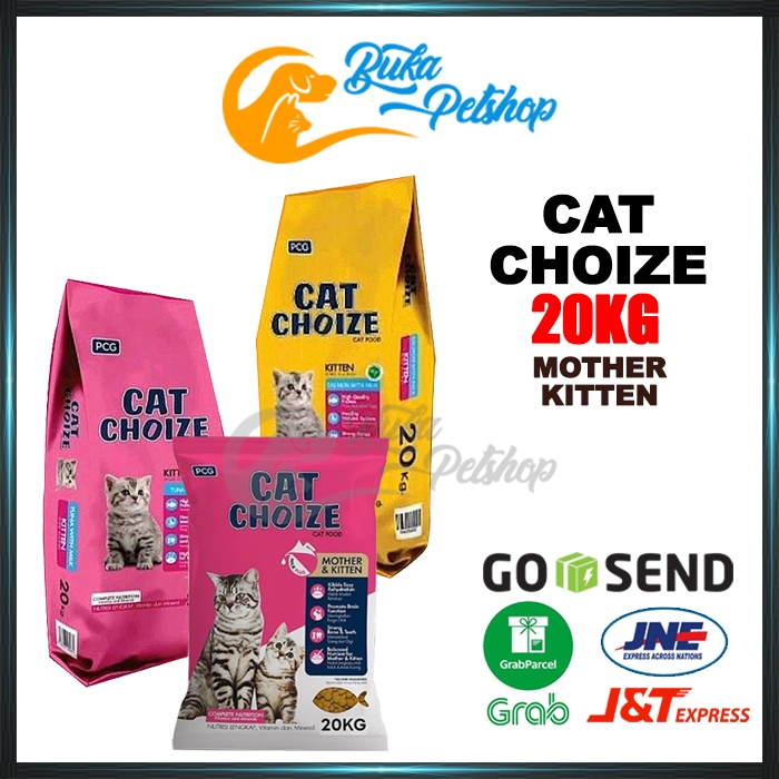 Jual CAT CHOIZE Kitten 20kg Makanan Kucing Cat Choice | Shopee Indonesia