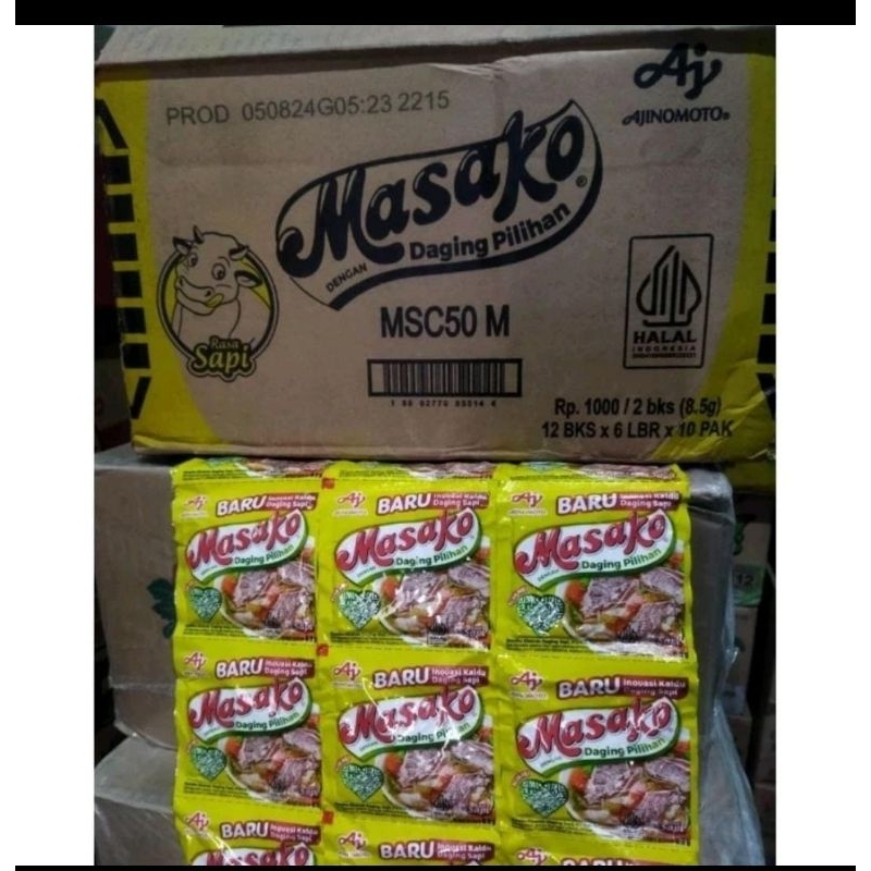 Jual masako sapi 1 dus isi 60 renteng | Shopee Indonesia