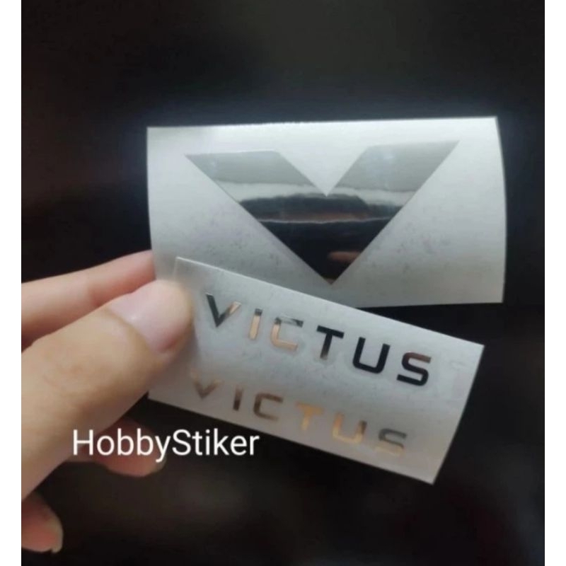 Jual Stiker logo hp victus premium chrome untuk pc laptop | Shopee ...