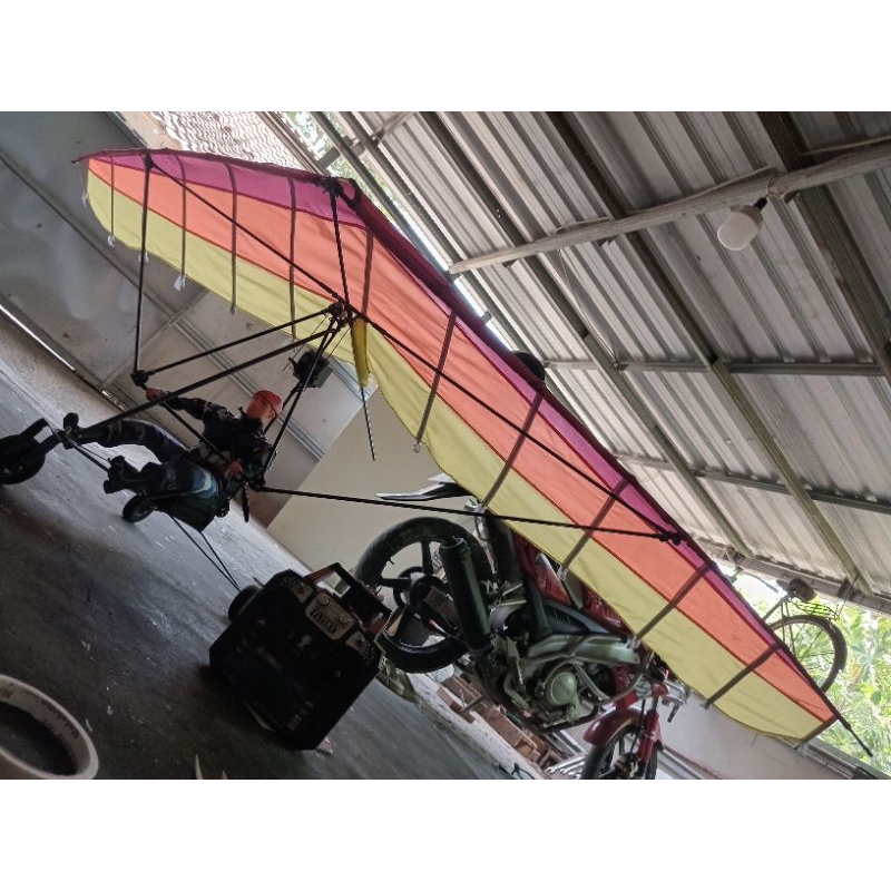 Jual RC MICROLIGHTS TRIKE GANTOLE ULTRALIGHT PARALAYANG PESAWAT DRONE ...