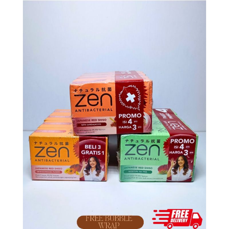 Jual Zen Anti Bacterial Sabun Mandi Batang Shiso & Echinacea/Pure Tea ...