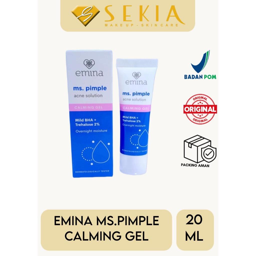 Jual Emina Ms Pimple Acne Solution Calming Gel 20ml / Emina Ms Pimple ...