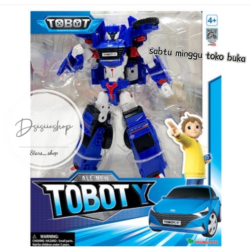 Jual Tobot Y Rescue Young Toys Robot Transforming Original | Shopee ...