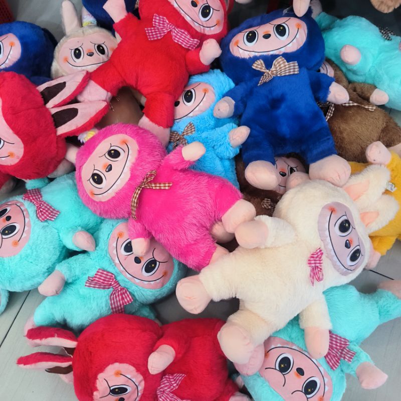 Jual boneka labubu / boneka viral / la Bu bu | Shopee Indonesia