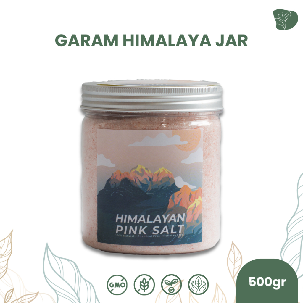 Jual Garam Himalaya Original Natural JAR Pink Salt Premium Himalayan ...