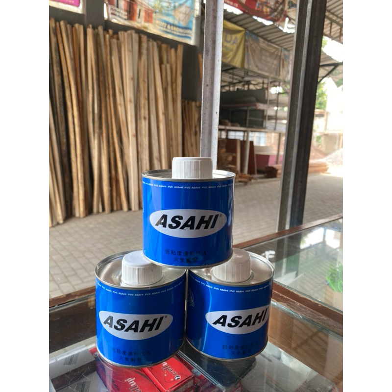 Jual LEM PVC ASAHI 400 GRAM/LEM PVC ASAHI KALENG / LEM PVC KALENG ...