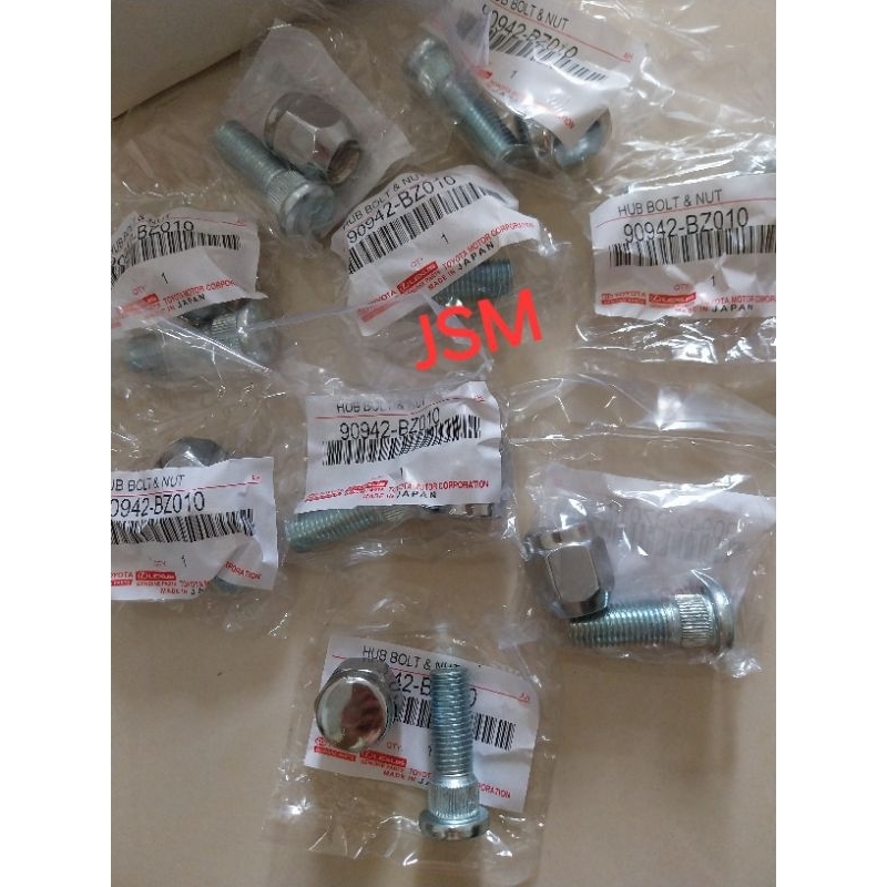 Jual Hub Bolt + Nut Baut Roda Dan Mur Racing Toyota Avansa Avanza Xenia ...