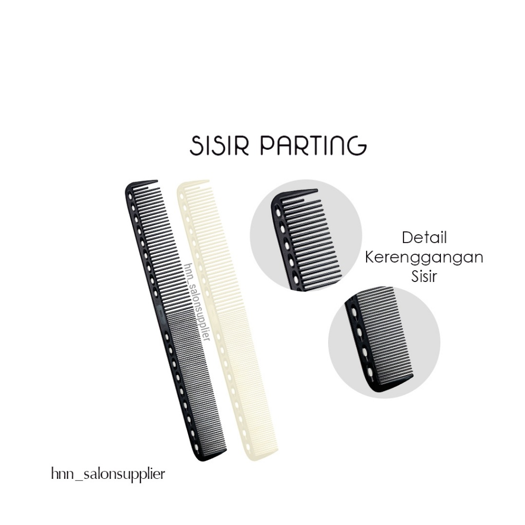 Jual Sisir Parting Potong Rambut Barbershop Yspark Carbon | Shopee ...