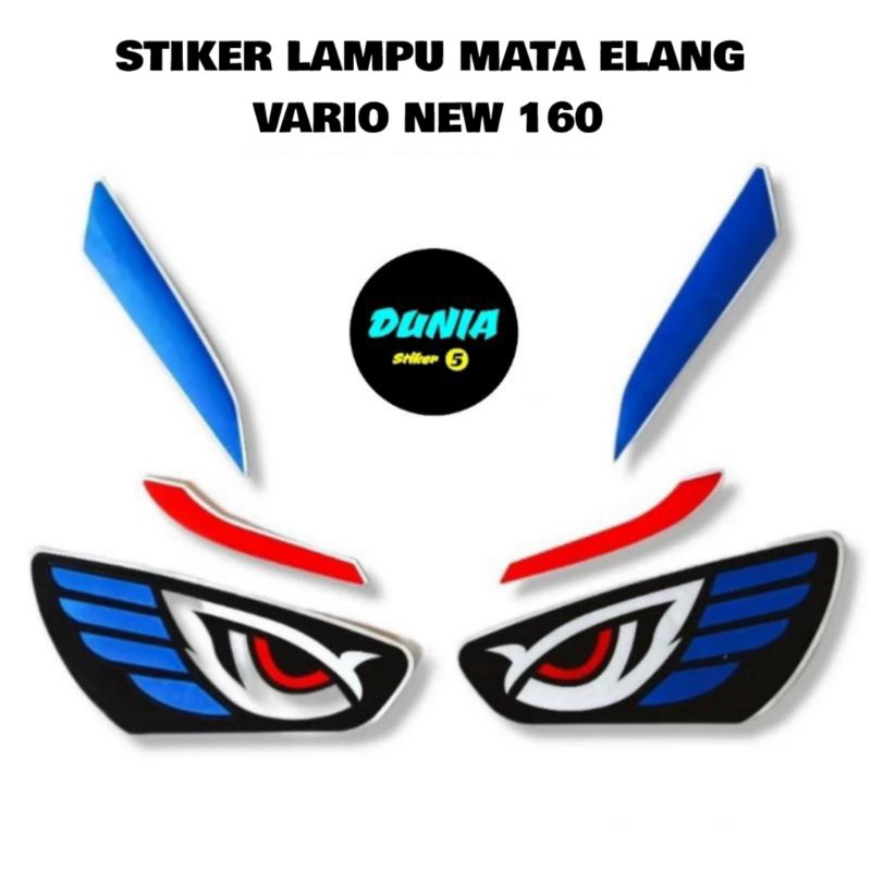 Jual Stiker lampu alis model mata elang vario new 160 | Shopee Indonesia