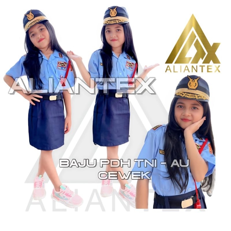 Jual ALIANTEX - PDH TNI AU Rok Anak | Shopee Indonesia